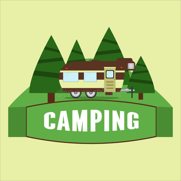 Rv Camping Stock Illustrations – 8,814 Rv Camping Stock Illustrations ...