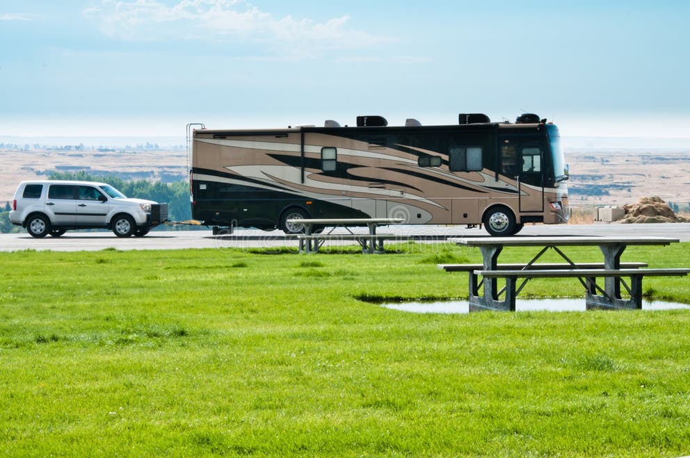 RV Recreational Vehicle stock photo. Image of american - 21005560