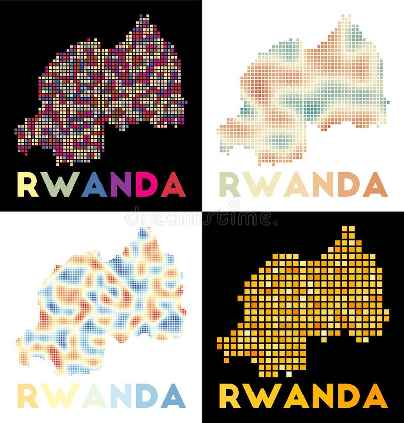 Rwanda map. stock vector. Illustration of land, government - 213337793