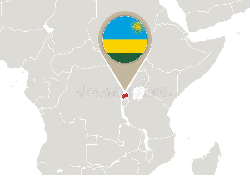 Rwanda Location On World Map - Map