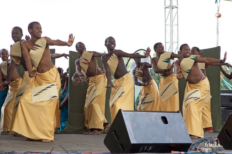 Rwandan dancers editorial image. Image of dance, tradition - 19450405