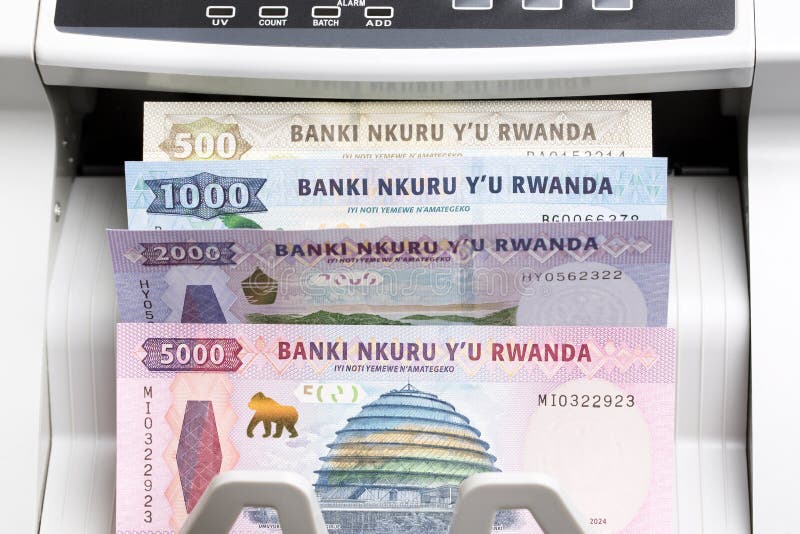 Rwandan Franc Counting Machine Stock Photos - Free & Royalty-Free Stock ...