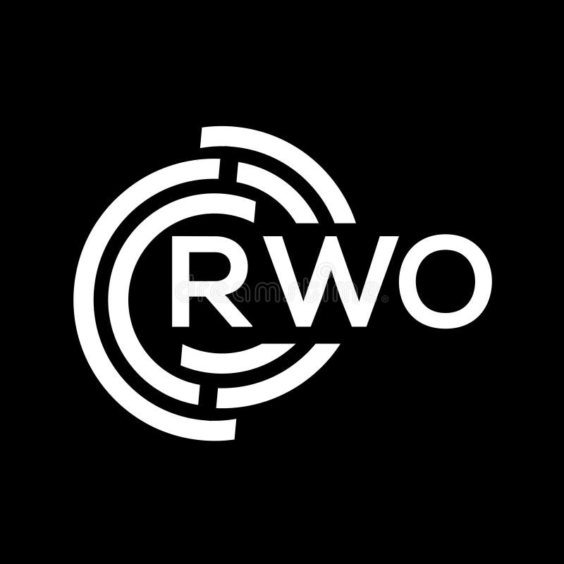 RWO Letter Logo Design. RWO Monogram Initials Letter Logo Concept Stock ...