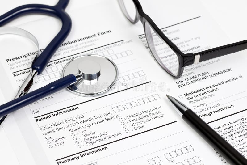 Rx patient info stock photo. Image of paper, data, glasses - 19392806