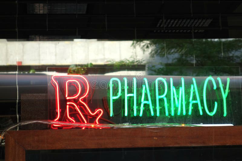 Rx Pharmacy stock photo. Image of retro, drugstore, medical - 41914764