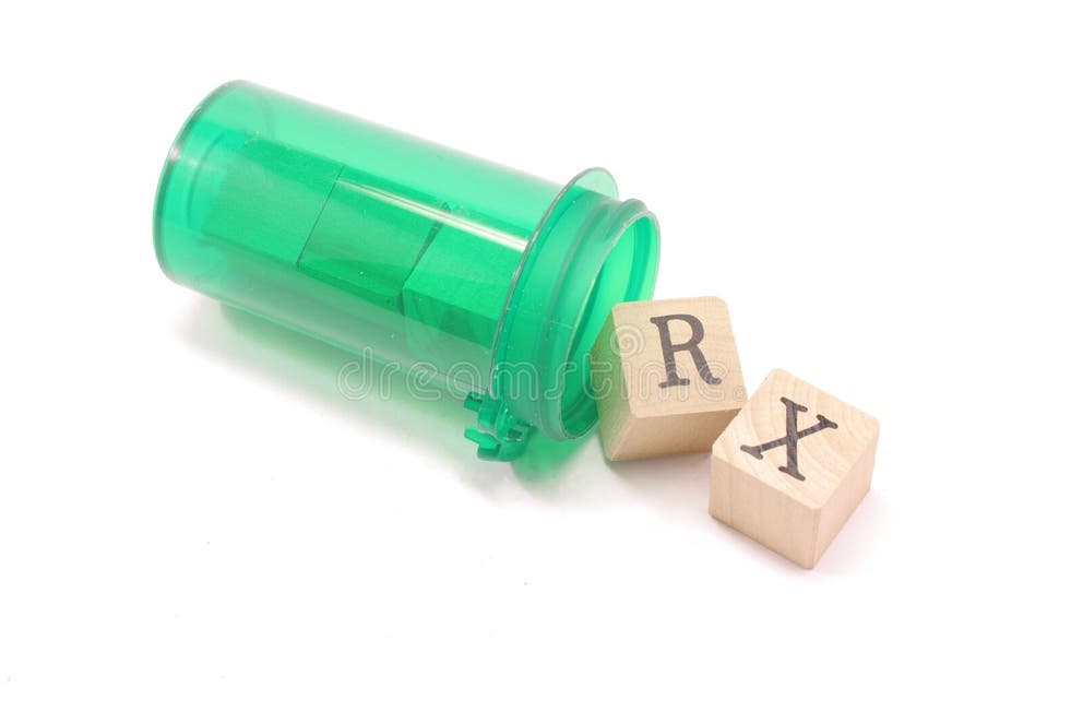 RX Pill Blocks stock photo. Image of concept, wooden, doctor - 9037828