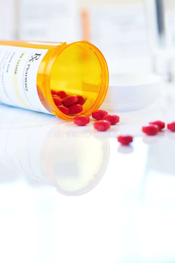RX Prescription Drug Bottle Stock Image - Image of amber, portait: 16285813