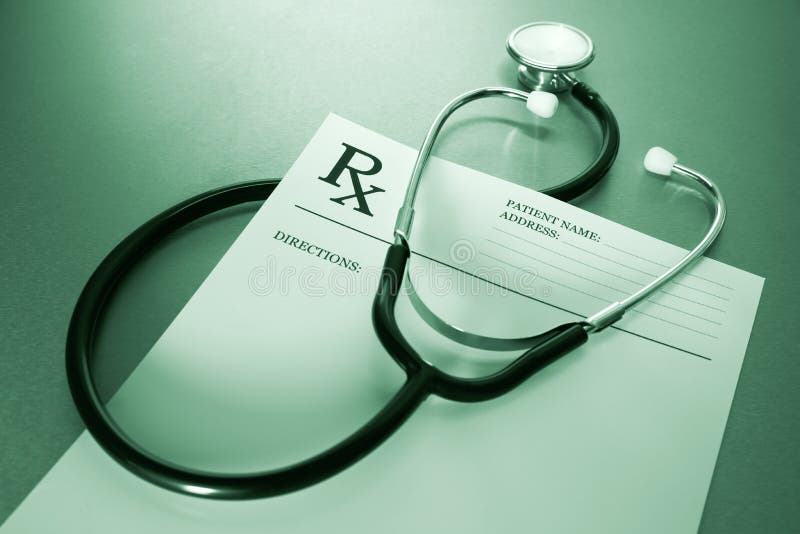 RX prescription form stock image. Image of pharmaceutical - 18284621