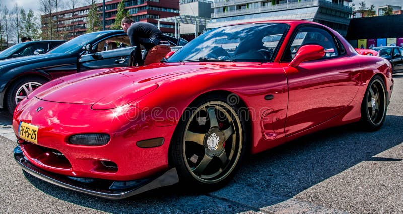 Rx7 editorial stock image. Image of slamd, rotery, cherry - 98104284