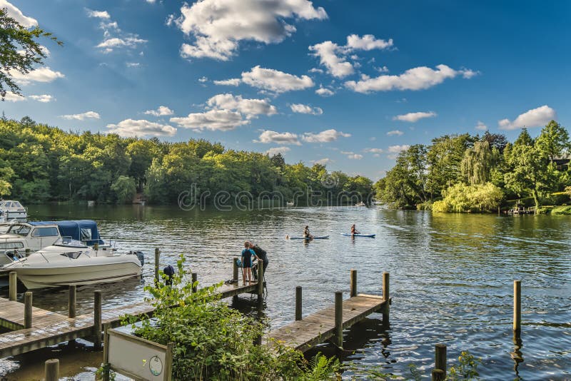 Ry Silkeborg Camping Grounds Skyttehuset in the Danish Lake District ...