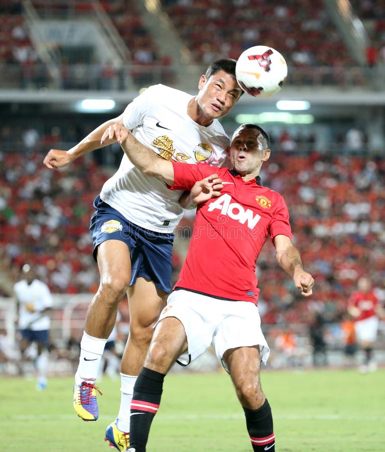 Ryan Giggs (r) Del Uae Dell'uomo. Fotografia Stock Editoriale ...