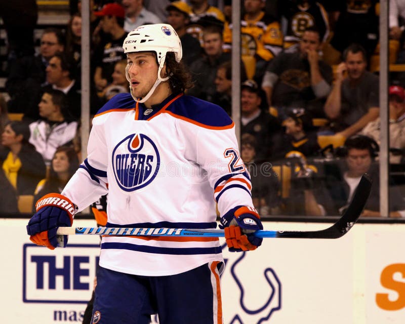 Ryan Jones Edmonton Oilers editorial stock image. Image of edmonton ...