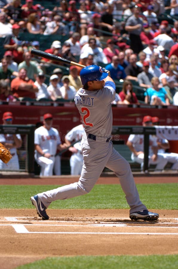 Ryan Theriot, Chicago Cubs. Editorial Stock Photo - Image of theriot ...