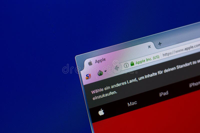 Apple website editorial image. Image of entrance, connect - 18008940