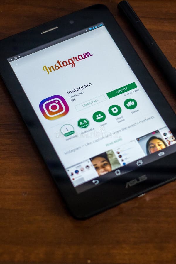 Instagram mobile app editorial stock photo. Image of play - 93425378 Instagram mobile app editorial stock photo. Image of play - 93425378
