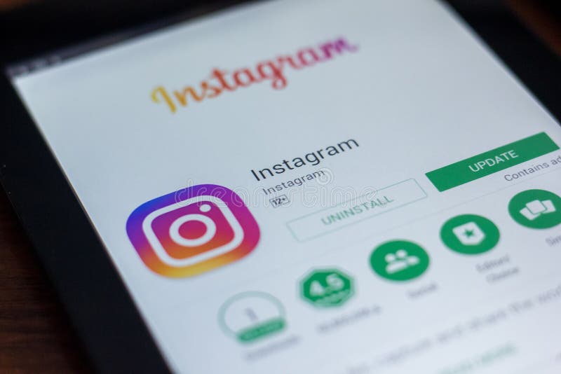 Instagram mobile app editorial stock photo. Image of play - 93425378 Instagram mobile app editorial stock photo. Image of play - 93425378