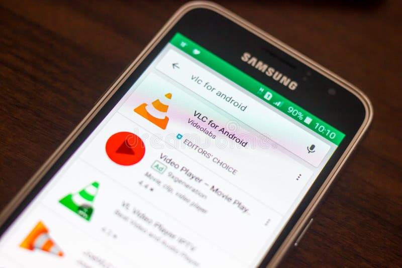 Ryazan, Russia - May 04, 2018: VLC for Android Icon in the List of ...