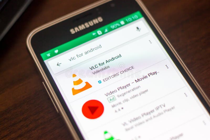 Ryazan, Russia - May 04, 2018: VLC for Android Icon in the List of ...