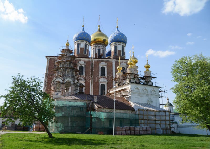 Ryazan , Russian city stock photo. Image of aged, outdoor - 59474504