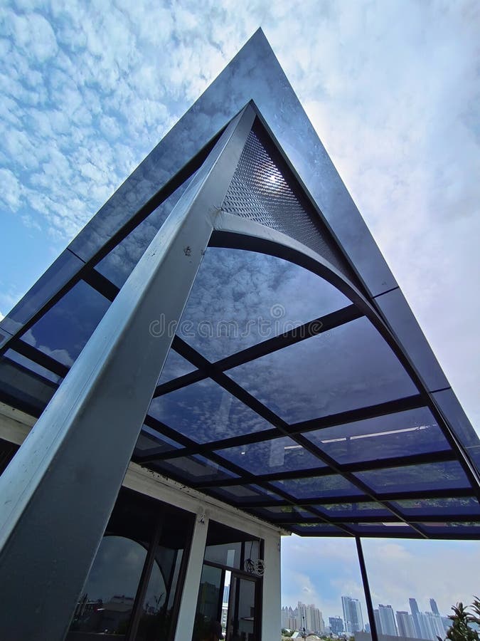 Ryben Canopy Glass Minimalist Stock Photo - Image of landmark, dome ...