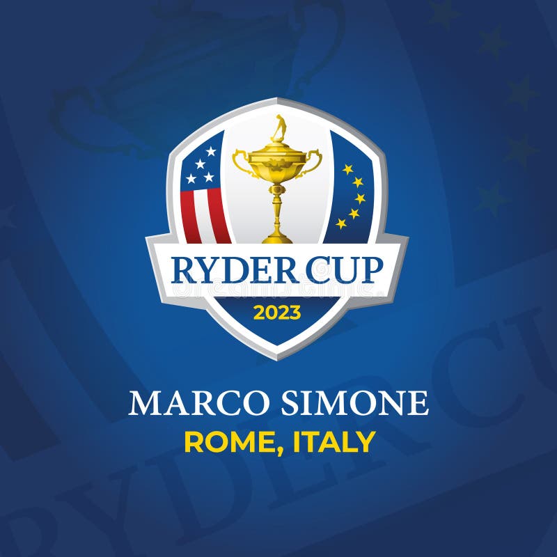Ryder Cup Golf Tournament Logo Vector Illustration Editorial Stock ...