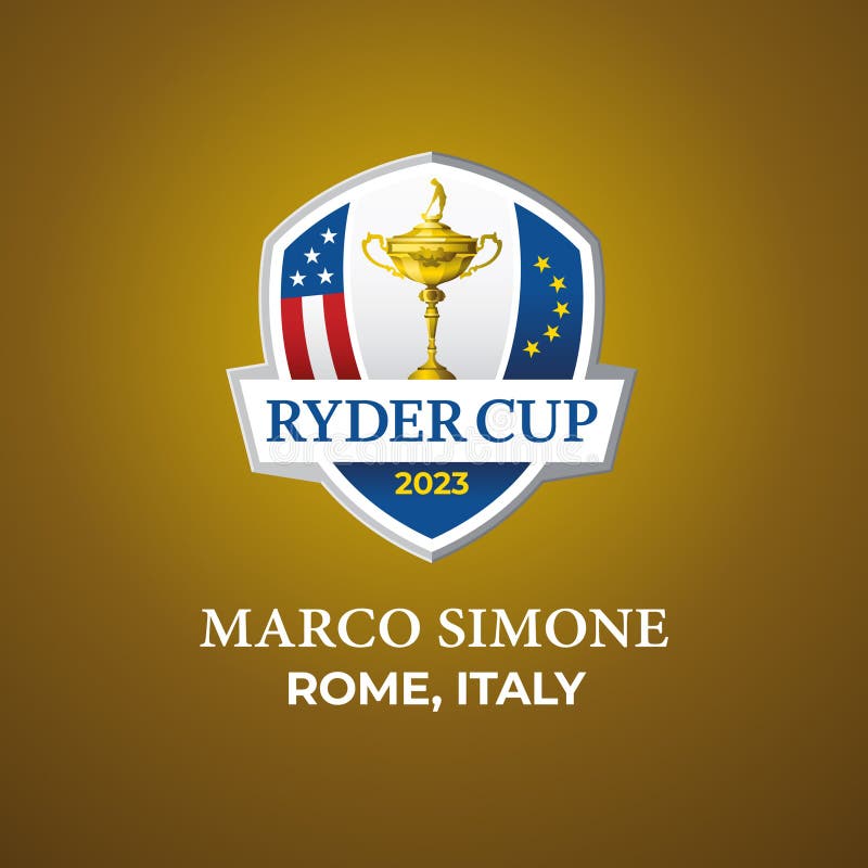 Ryder Cup Golf Tournament Logo Vector Illustration Editorial Photo ...