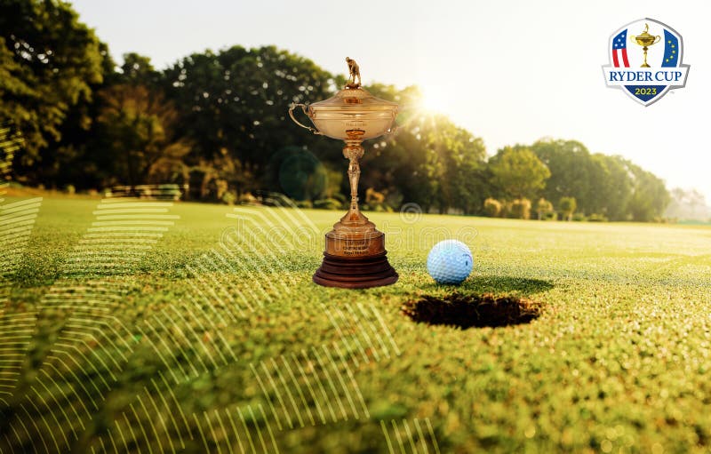 Ryder Cup Golf Tournament Trophy 3d Rendering Illustration Editorial ...