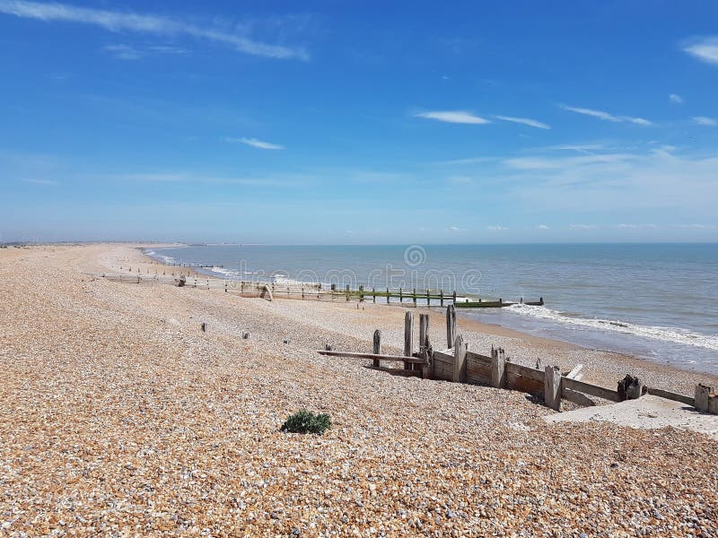 Rye Beach stock photo. Image of beautiful, britain, british - 98315844