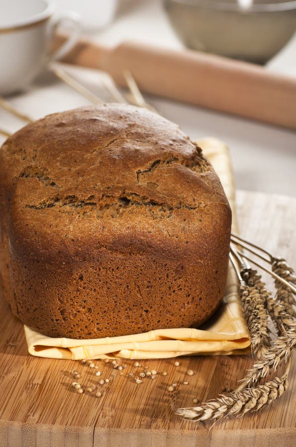 Homemade Fresh Bread stock photo. Image of bakery, baked - 47375856