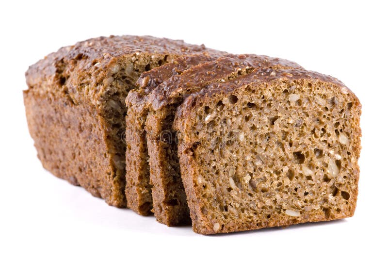 Rye Bread stock photo. Image of bread, brown, white, close - 7604876