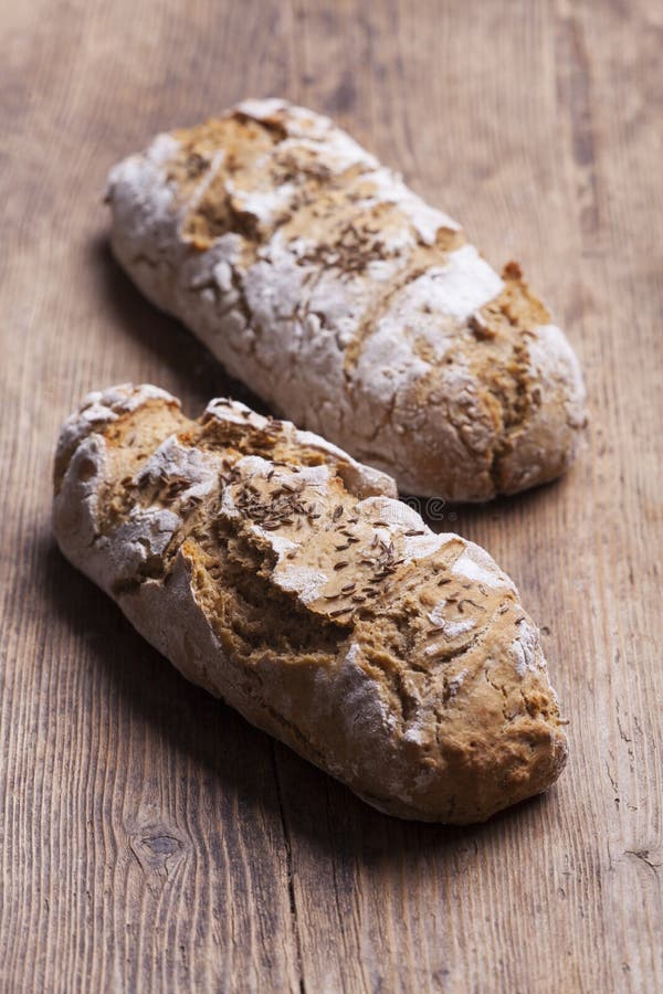 Rye bread stock image. Image of corn, rural, wooden, agriculture - 52011085
