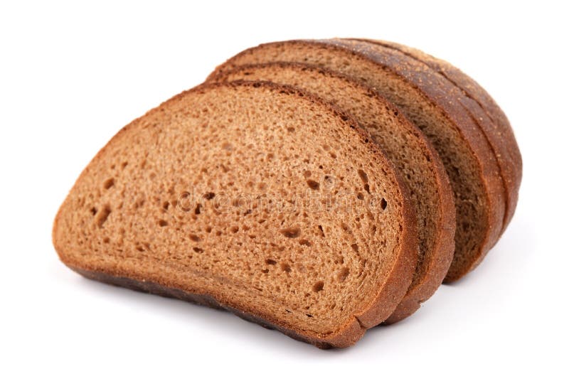 Slice of rye bread stock image. Image of breakfast, healthy - 51894305