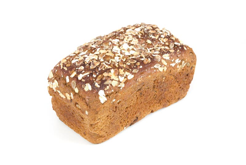 Rye dark bread stock image. Image of taste, natural, white - 17707399