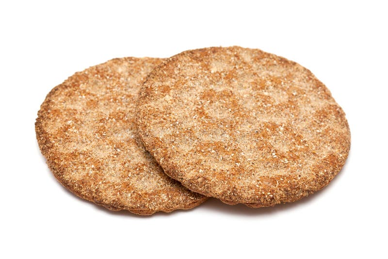Rye round crispbread stock photo. Image of isolated, bakery - 33412858