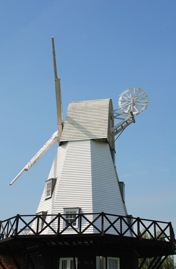Rye Windmill stock photo. Image of upright, mill, smock - 25142820