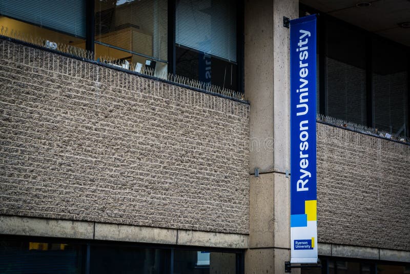 Ryerson University editorial photo. Image of canada, college - 24320571