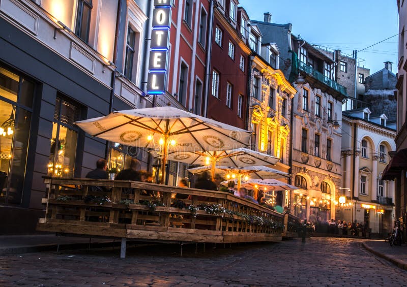 Ryga editorial stock image. Image of latvia, european - 74213559