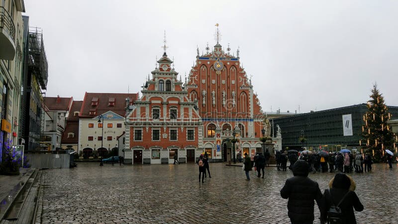 Ryga center editorial image. Image of ryga, buildings - 117372070