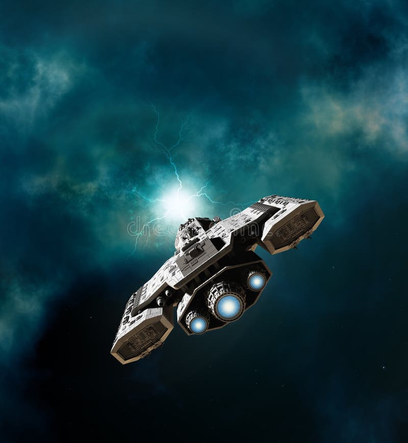 Rymdskepp Stock Illustrationer, Vektorer, & Clipart – (182,190 Stock ...