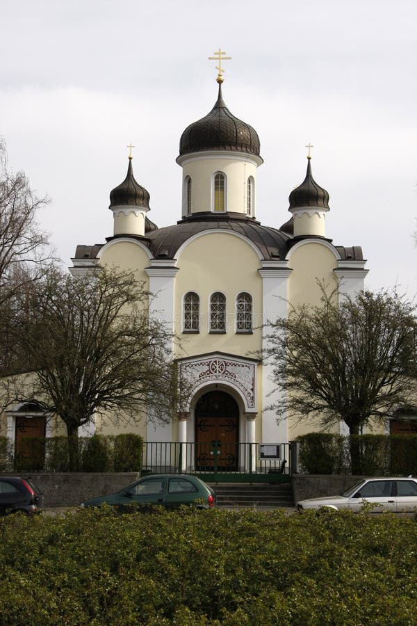 Ryss-ortodox Kyrkliga Berlin Redaktionell Arkivbild - Bild av stor ...