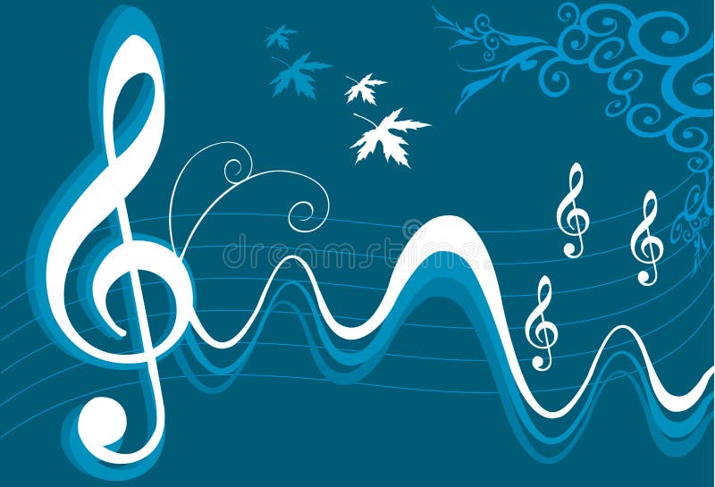 Rytm Av Musik, Waves Och Inte Vektor Illustrationer - Illustration av ...