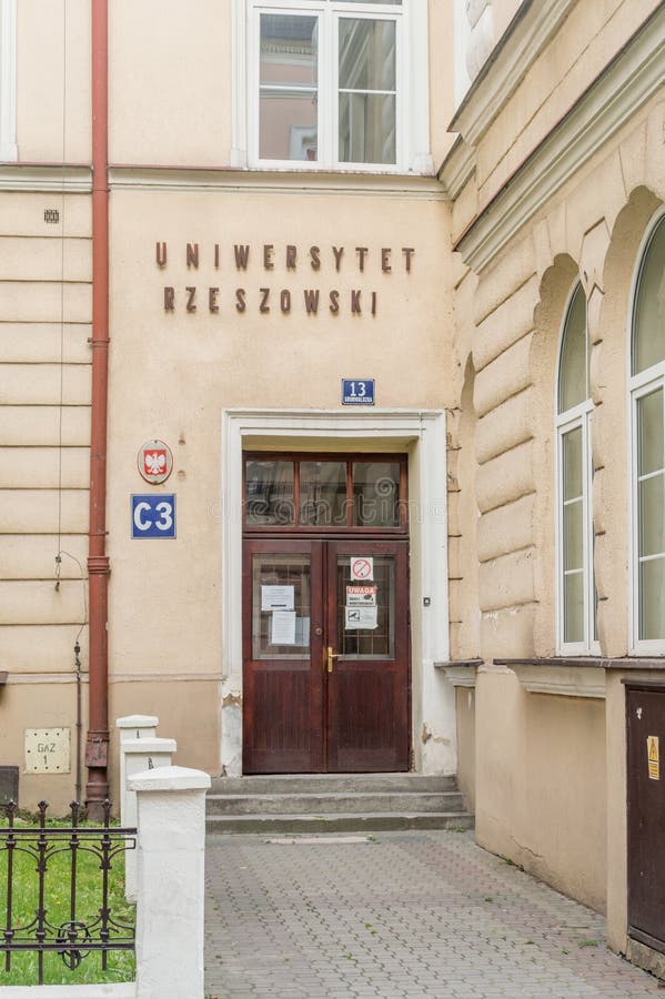 University of Rzeszow editorial image. Image of landmark - 193533360