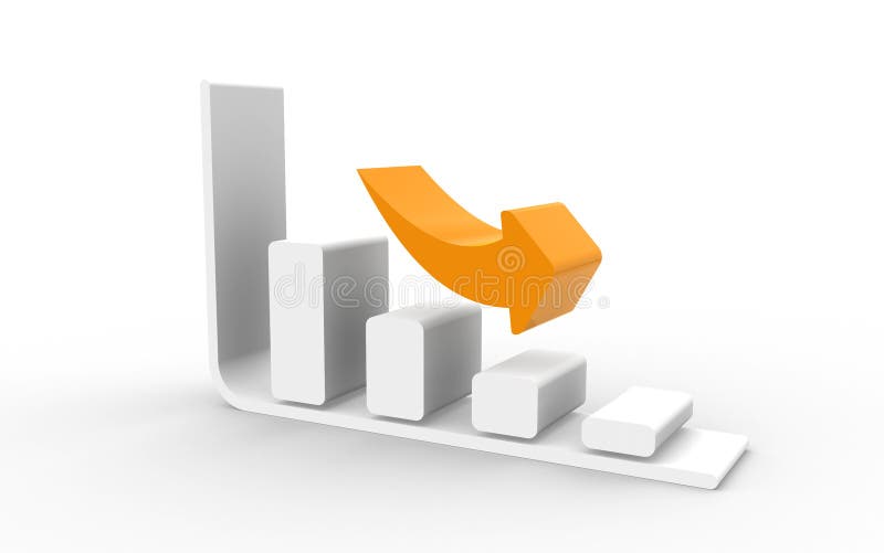 Réduction des coûts illustration stock. Illustration du diagramme - 17762044