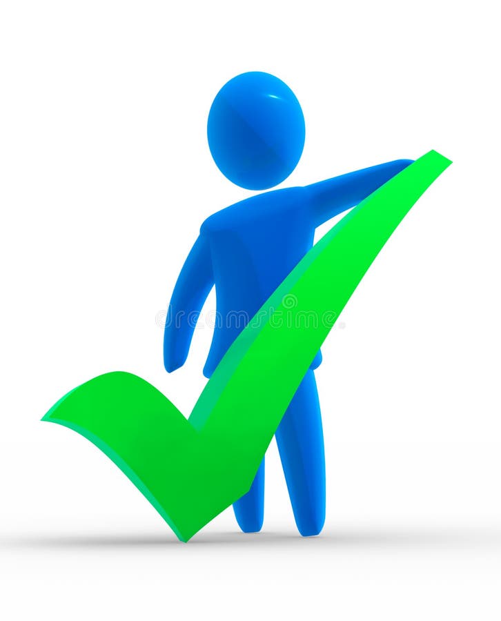 Sí símbolo ilustración del vector. Ilustración de internet - 9946427