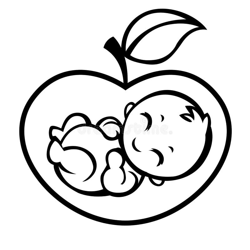 Símbolo de la maternidad stock de ilustración. Ilustración de imagen ...