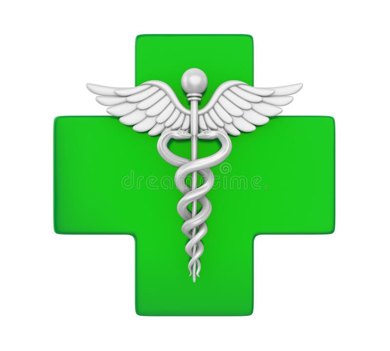 Símbolo Da Farmácia Isolado Ilustração Stock - Ilustração de hospital ...