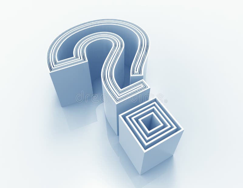 Símbolo da pergunta ilustração stock. Ilustração de digital - 41879945