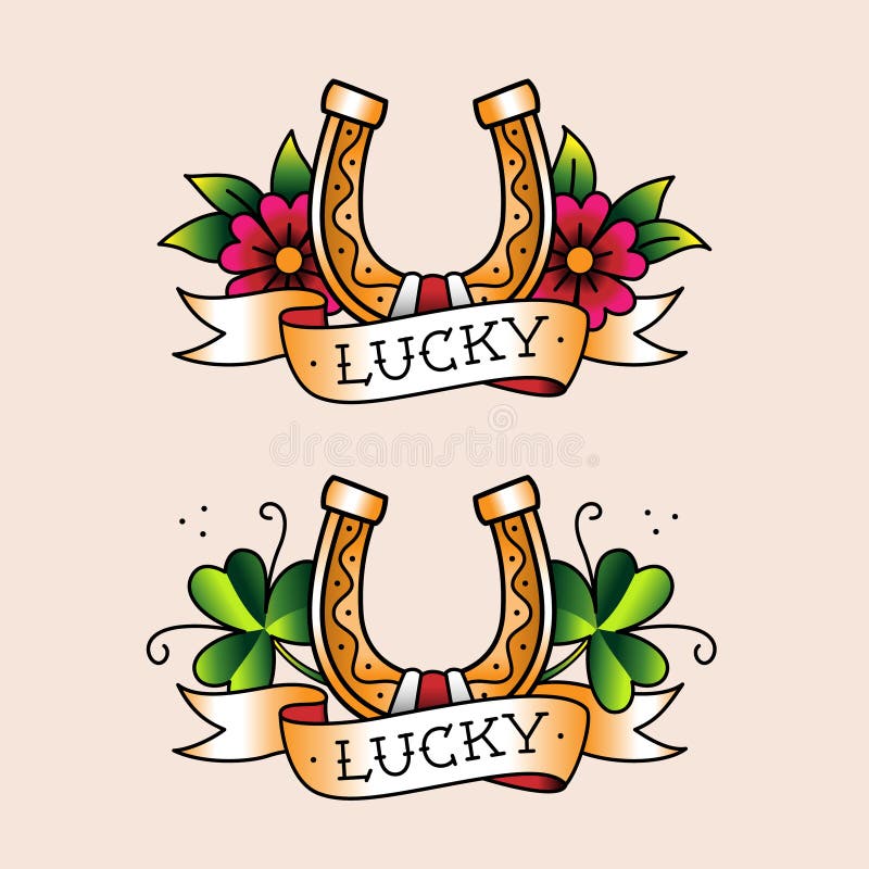 Símbolo da sorte ilustração do vetor. Ilustração de estilo - 67872932