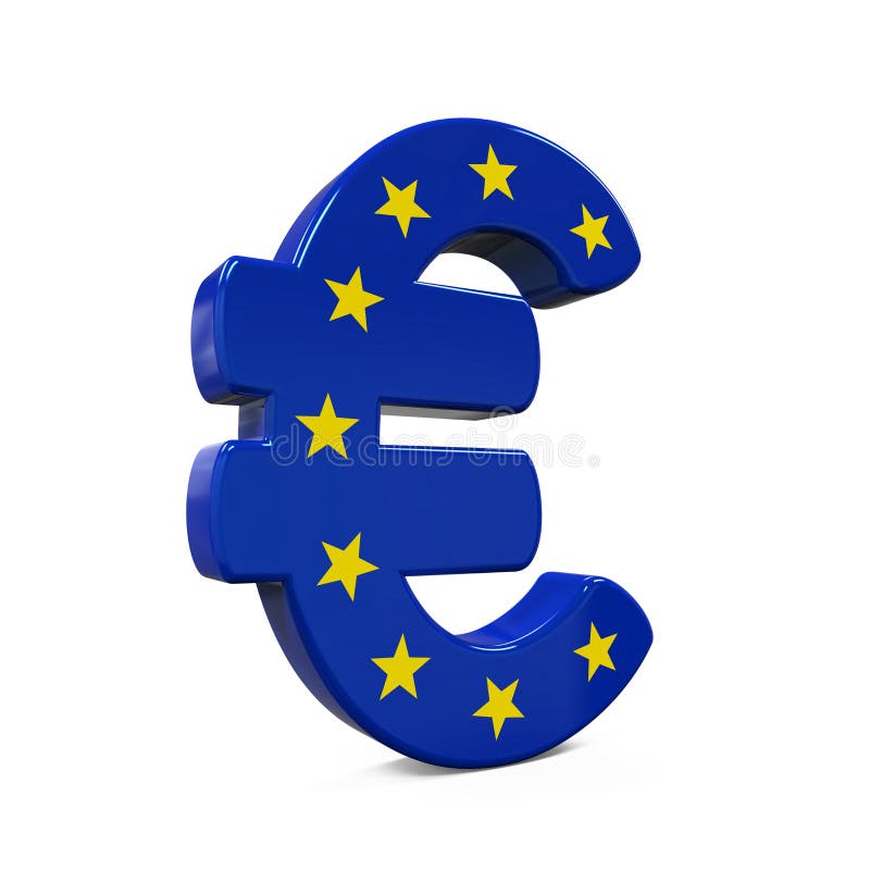 Símbolo da União Europeia ilustração stock. Ilustração de notas - 53258614