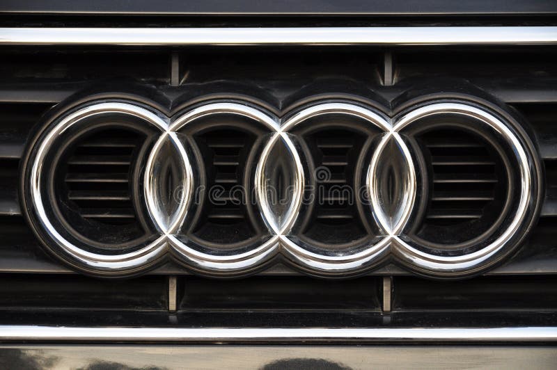 Símbolo de Audi fotografia editorial. Imagem de sonho - 17188272